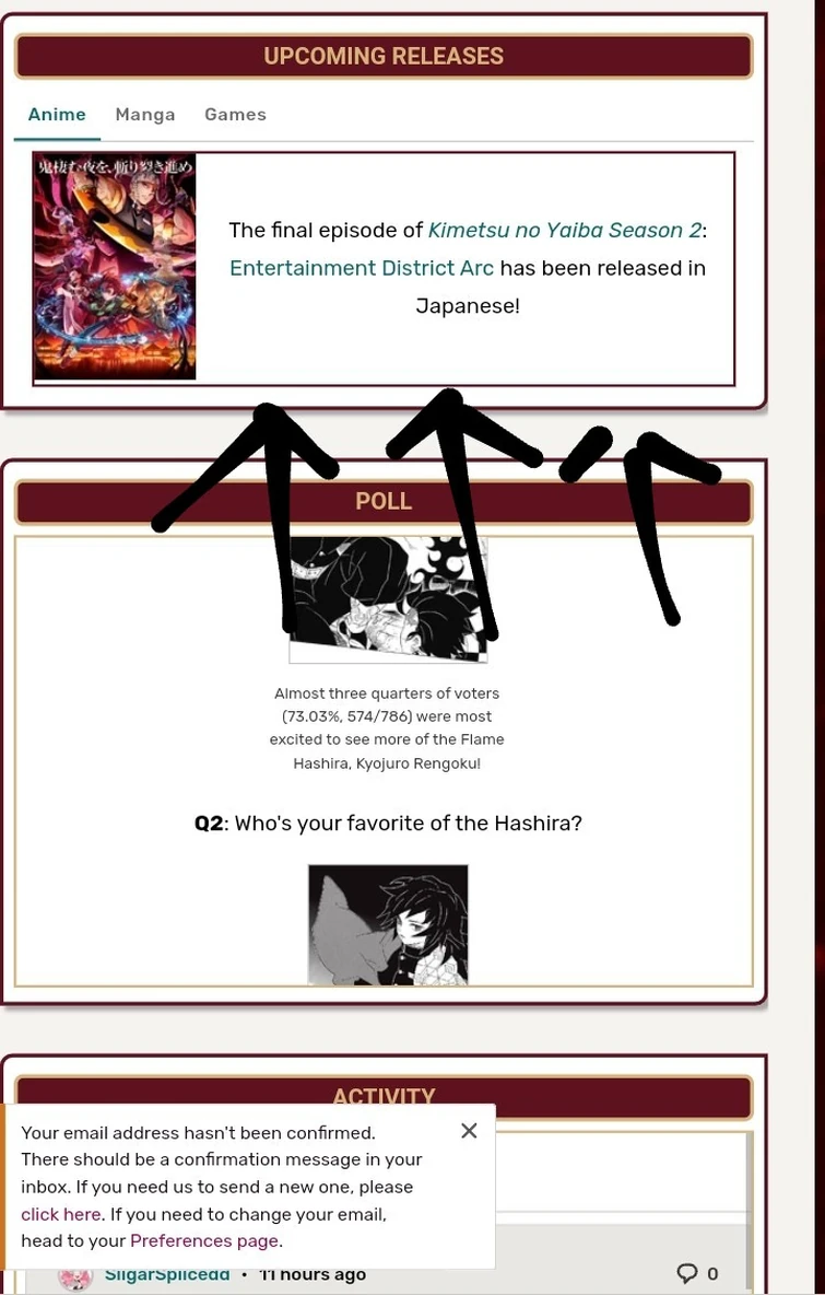 Request on update main page upcomming release | Fandom