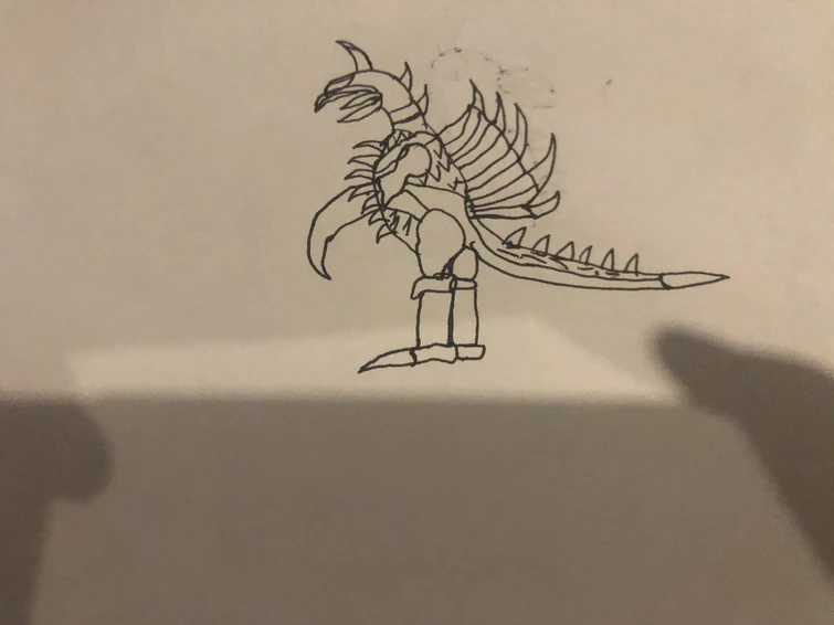 My Gigan Drawing | Fandom