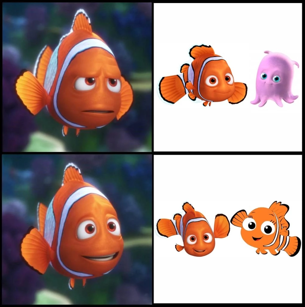 A fanmade Finding Nemo Drake meme I made | Fandom