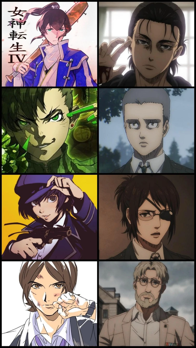 Shin Megami Tensei and Attack on Titan share same japanese voice actor | Fandom