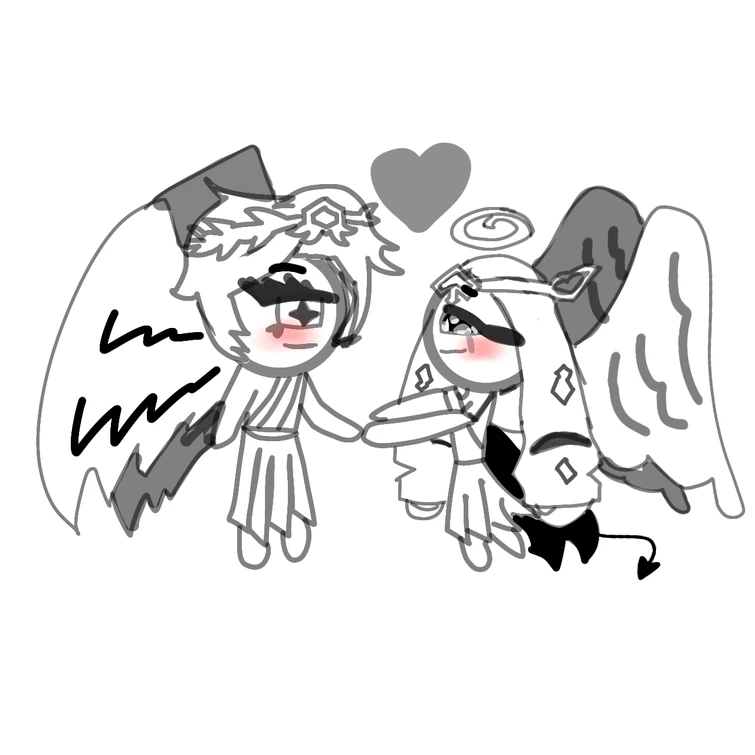 Drawing of charming butter and eternal sugar. | Fandom