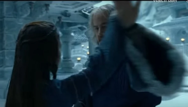 The Last Airbender delete scene Katara vs Pakku (slow mode water ...