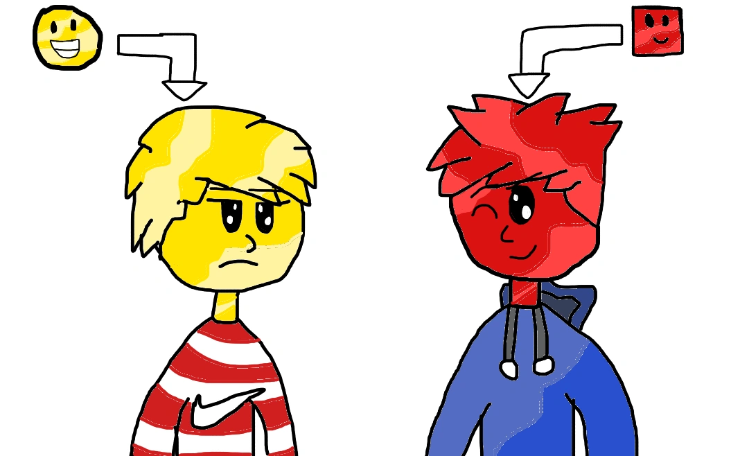 I Made An Art for Coiny and Blocky. | Fandom