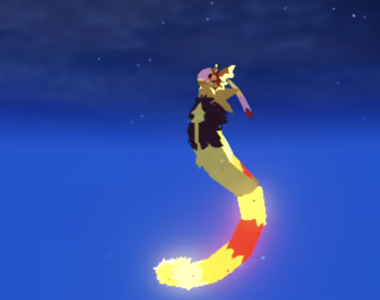 Does anyone have an example of a glow tail, shimmer and glimmer ...