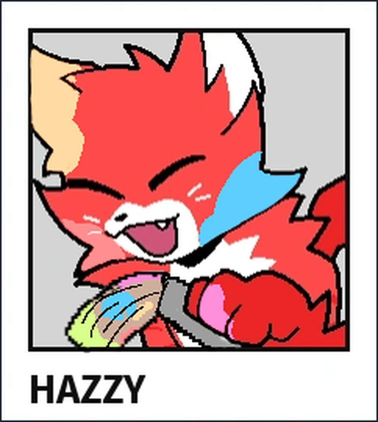 so i recreated paint hazzy (idk if its based off something) | Fandom