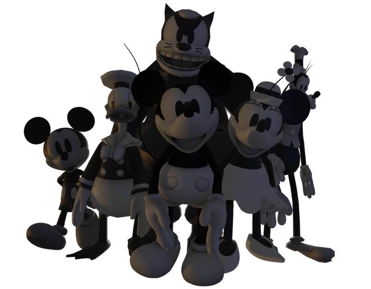 [B3D/FNaTI] Black and White | Fandom