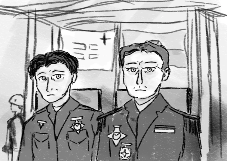 Kaden and Cervantes in Skorpii Riaa | Fandom