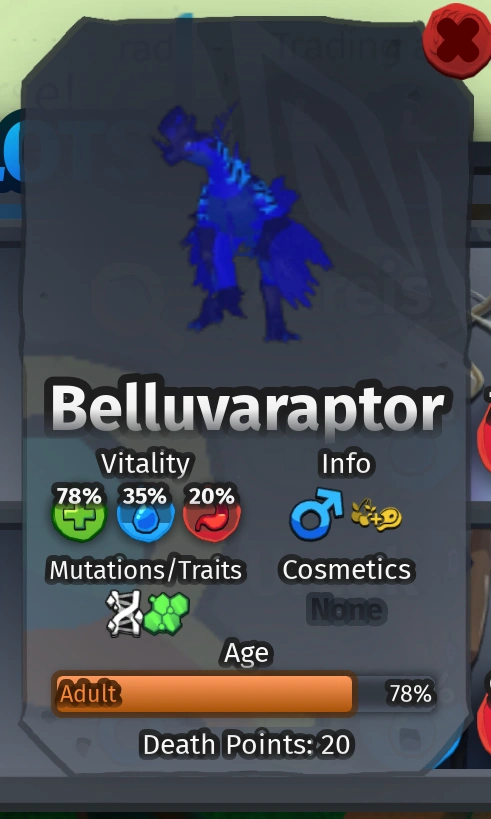 Selling/Trading mutation raptor | Fandom