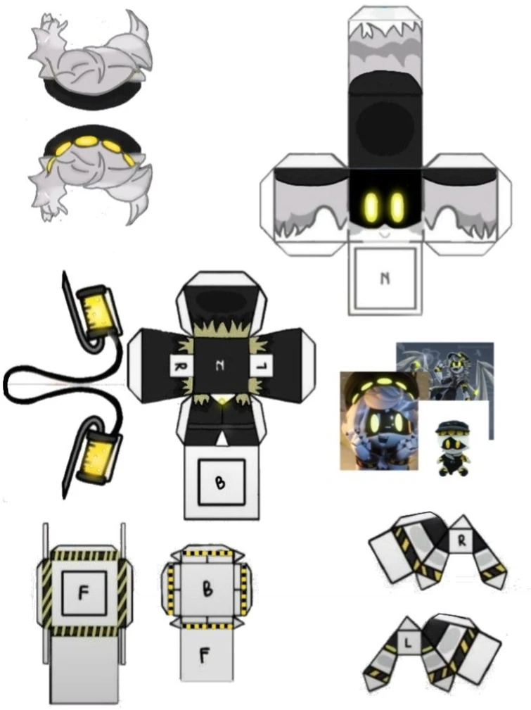 papercraft figures done. | Fandom