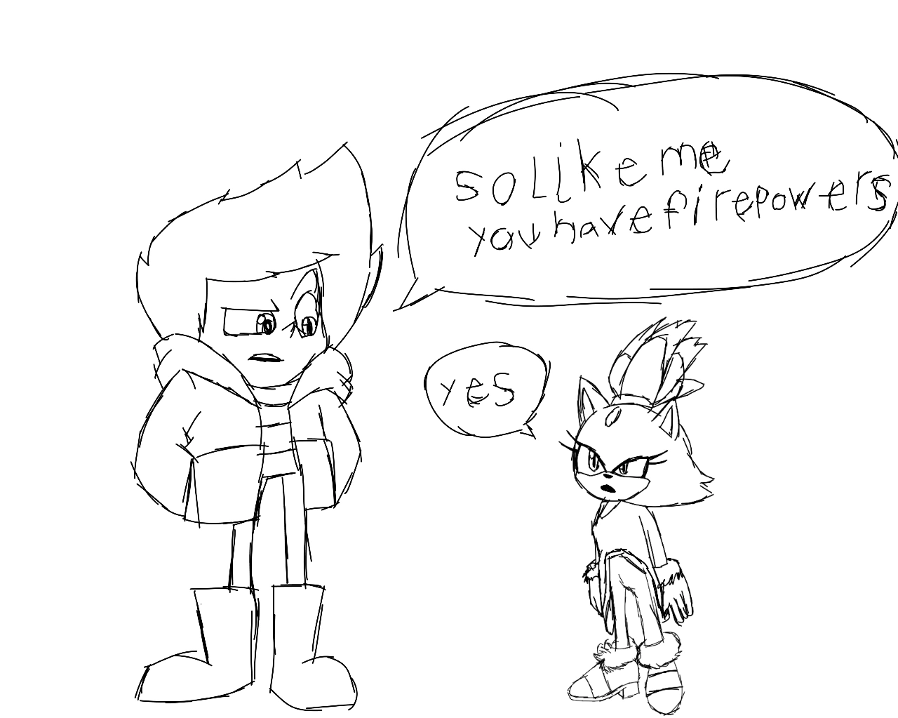 The blaze drawing is done | Fandom