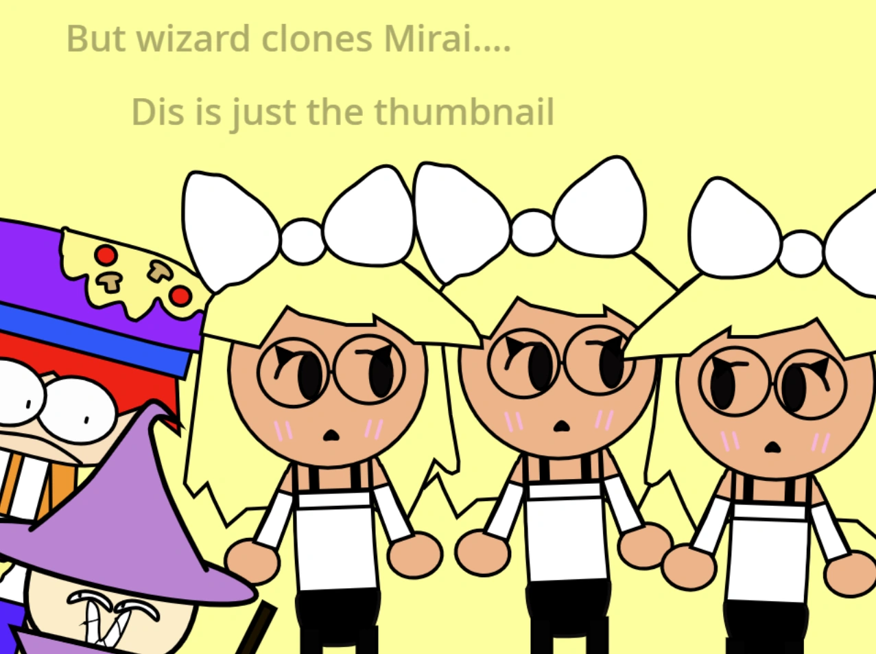 girl did what meme but wizard clones Mirai | Fandom