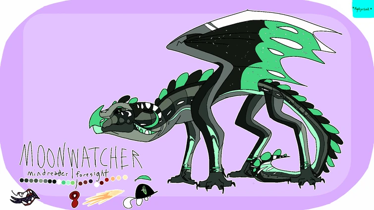 Making refs for WoF characters 3 - Moonwatcher | Fandom