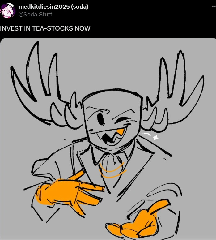 No more teapot head?!?!?!1111.1 (soda twitter post) | Fandom