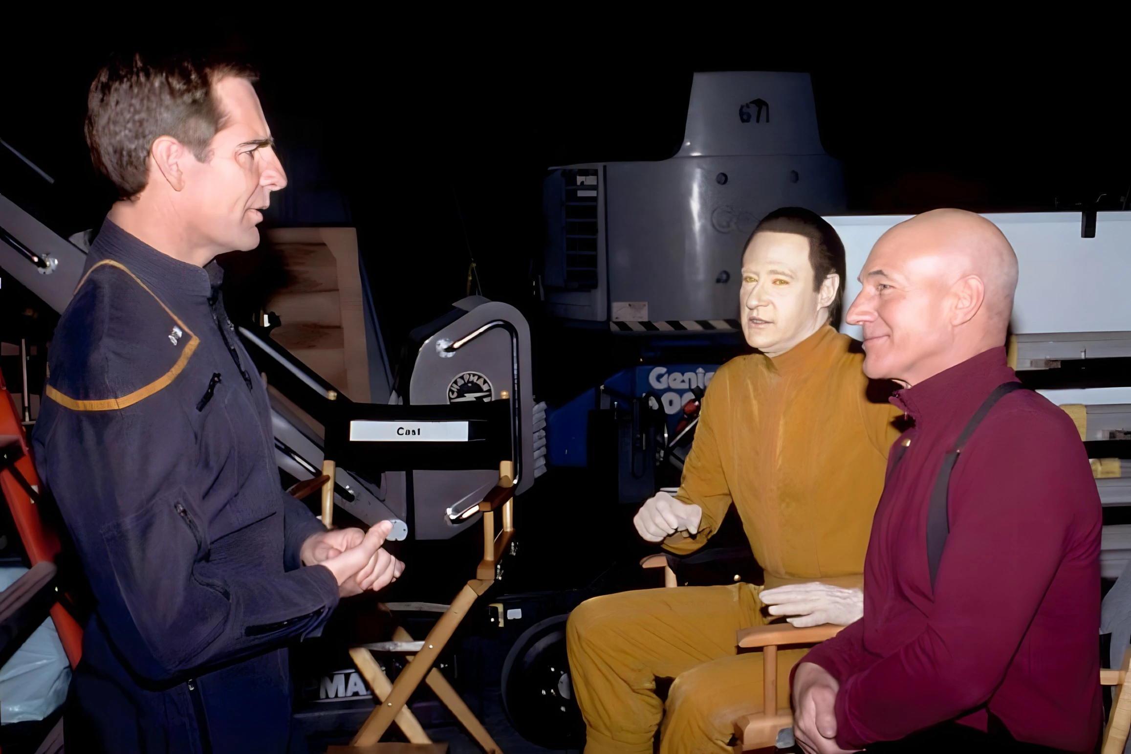 Archer meets Picard and Data | Fandom