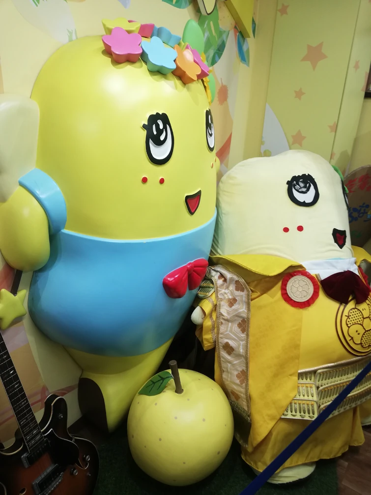Do you remember Funassyi (He appeared HCPC movie)? and toys of HSPC and ...