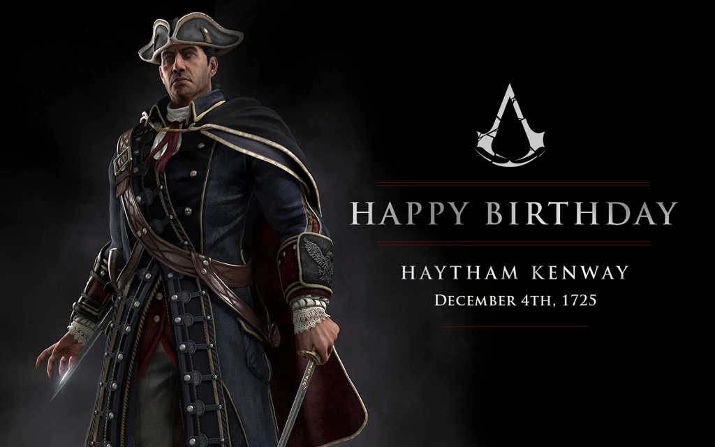 happy birthday Haytham- | Fandom