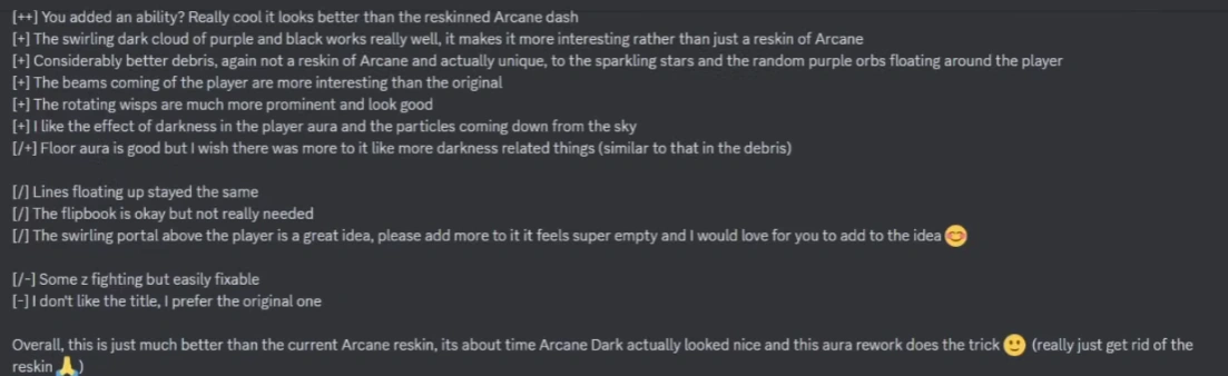 ok this kinda just confirms that arcane dark is getting reworked this ...