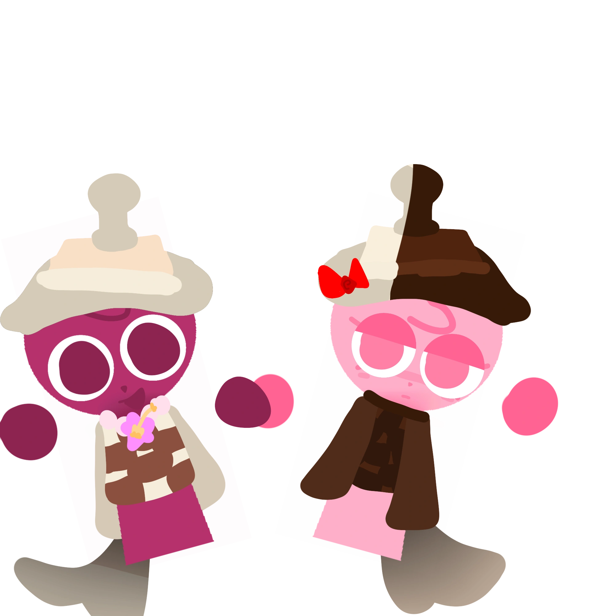 Boo (jumpscares you with rosy and hibi as chess choco cookie) | Fandom