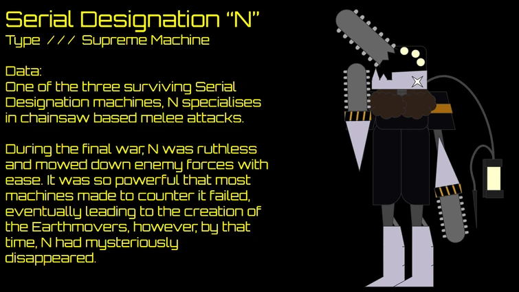 N As An Ultrakill Machine | Fandom
