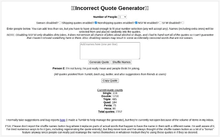 Funny incorrect quotes with wiki people | Fandom