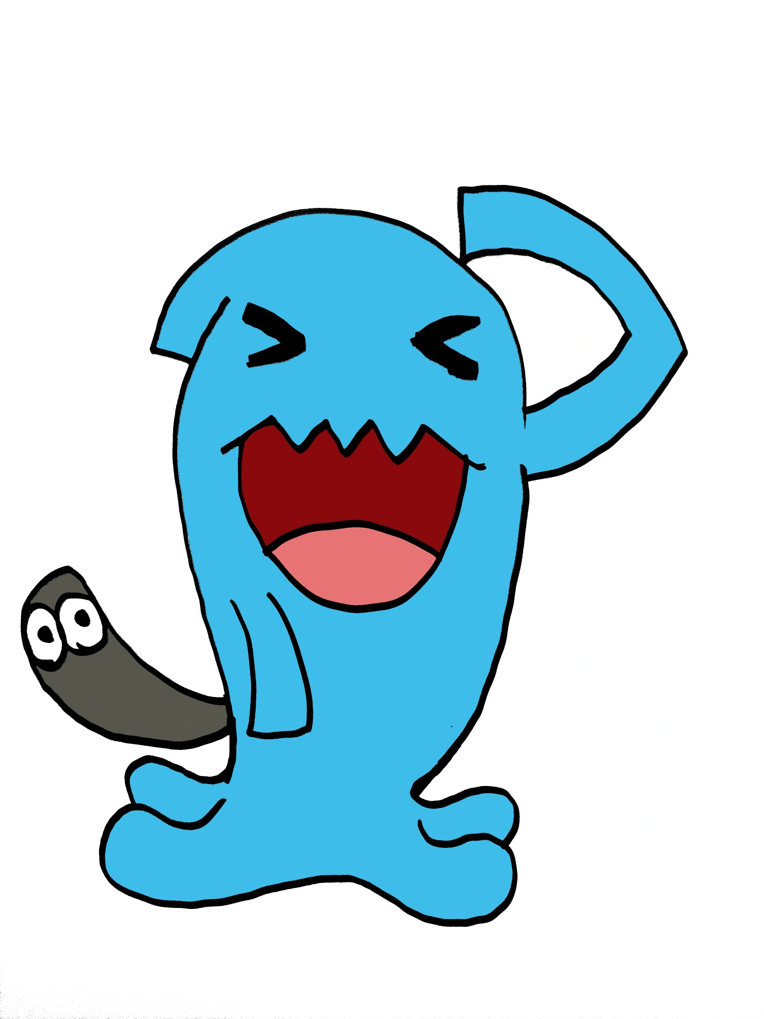 My drawing of Wobbuffet | Fandom