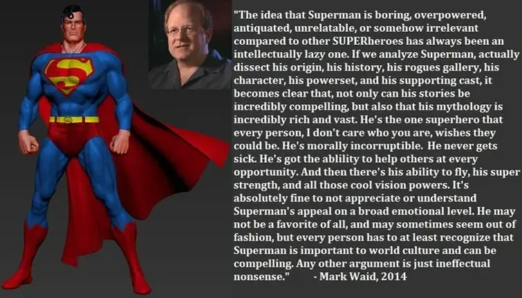 Mark Waid on the importance of Superman! | Fandom