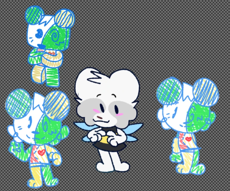 Sketches of the doodle cub buddy | Fandom