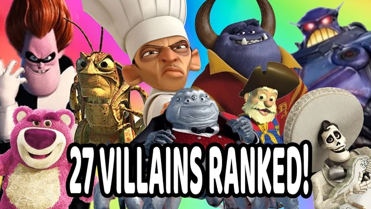 Jambareeqi Ranks EVERY Pixar Villain | Fandom