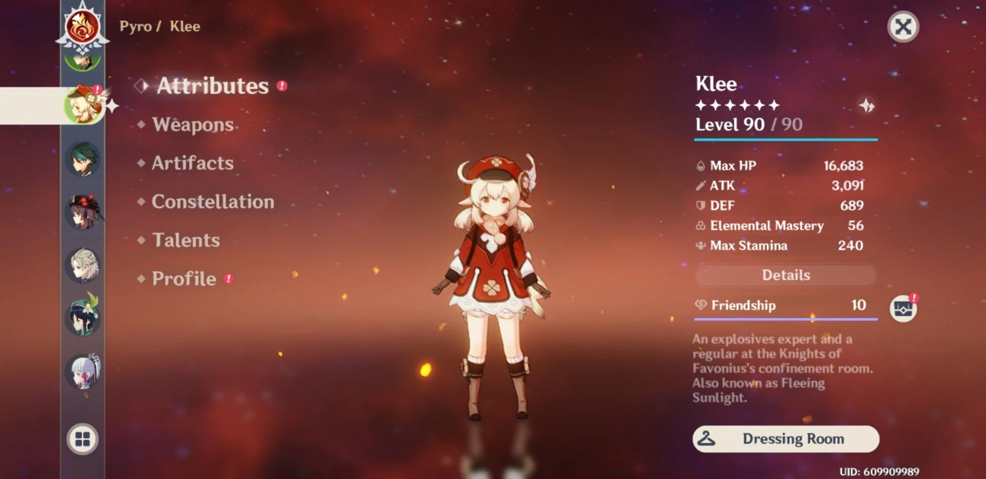 KLEE FRIENDSHIP 10! | Fandom