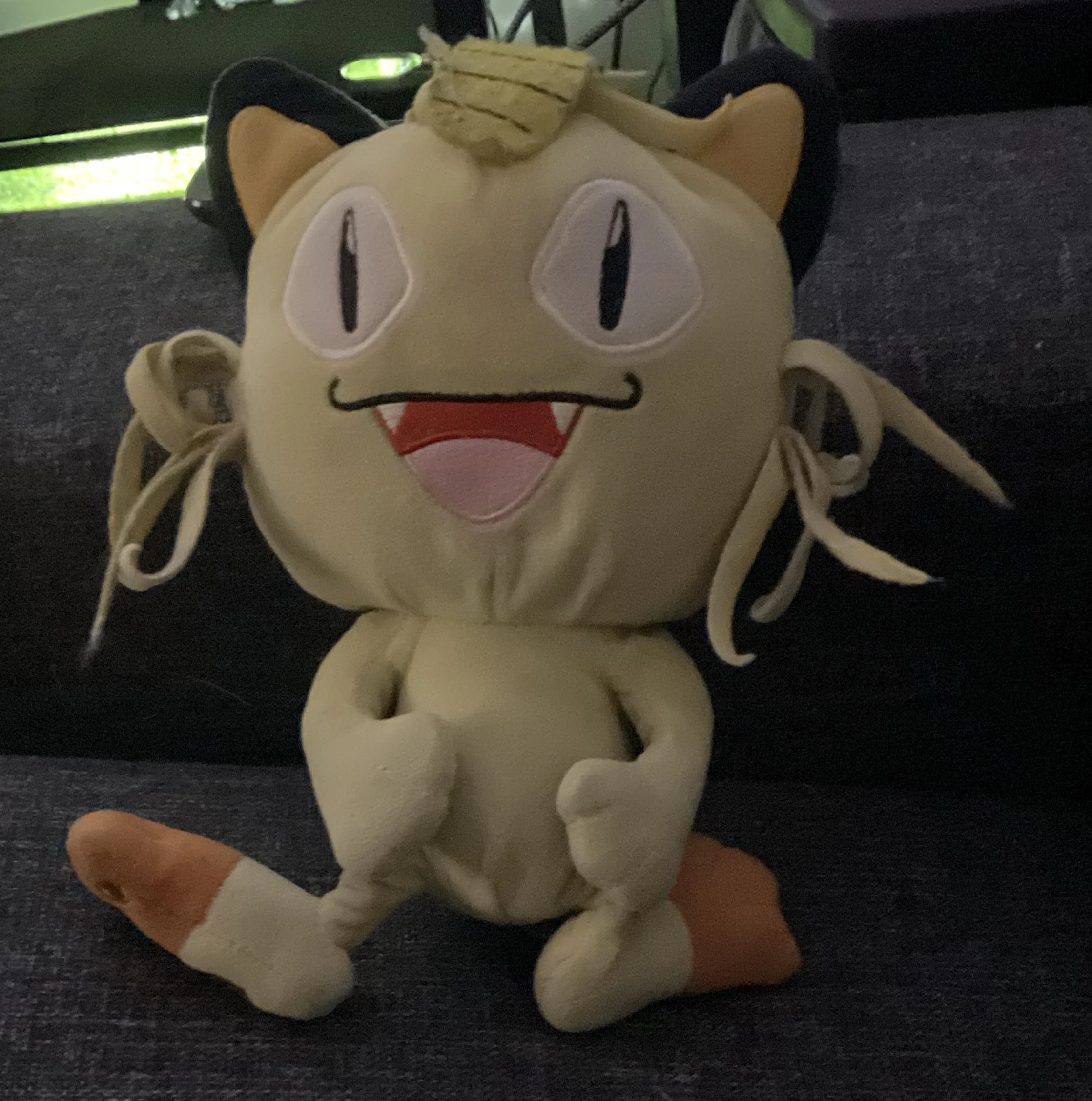 Meowth plushie ive had since i was little. | Fandom