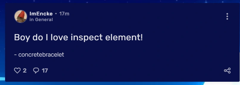 the inspect element moment numero uno | Fandom