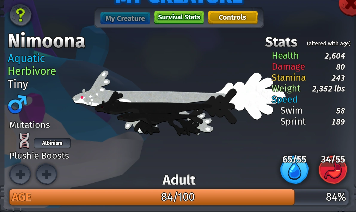 Trading albino nimoona | Fandom