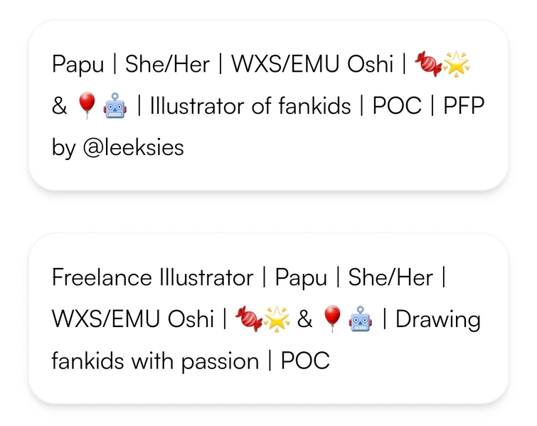 ai generated twitter bio. | Fandom
