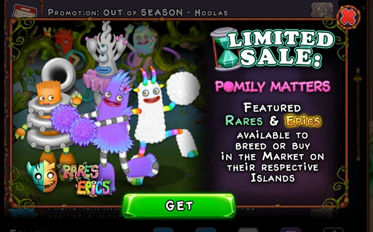 all pomily monsters avaliable (+ out of season) :D | Fandom
