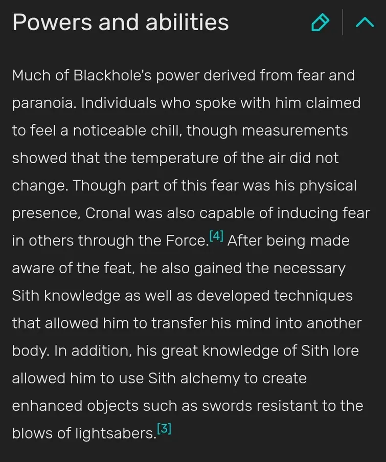 The Cronal/Blackhole Vs Galen Marek/StarKiller | Fandom