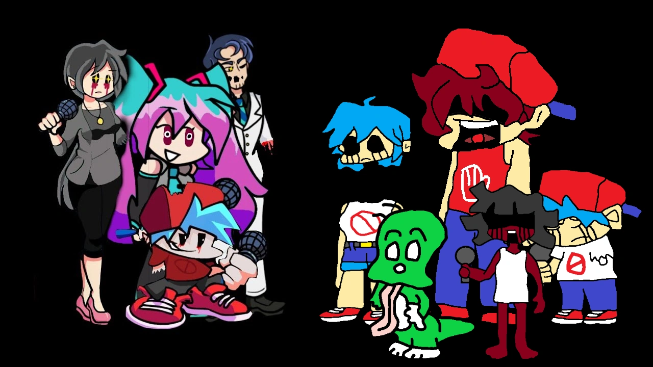 Triple Trouble But Kaity's Family VS Chris Mario Is Missing [FNF] | Fandom