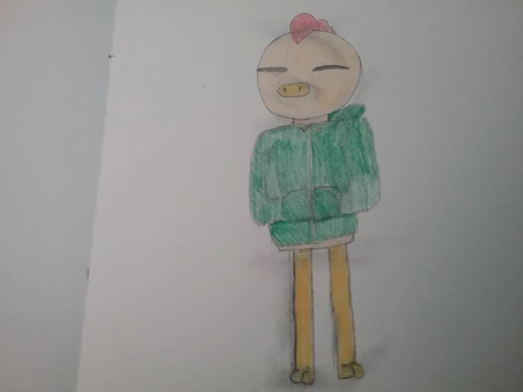 chicken man design 50% done | Fandom