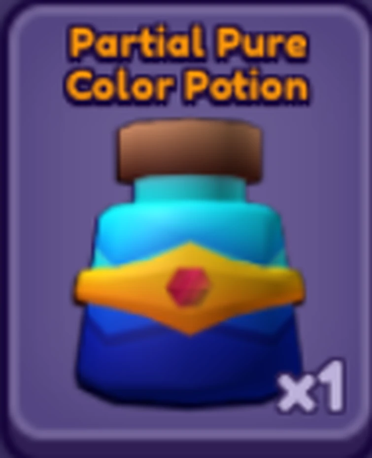 Auctioning Partial Pure Color Potion! | Fandom