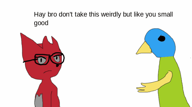 i'm not finish and I didn't feel like drawing the mouth only one time ...