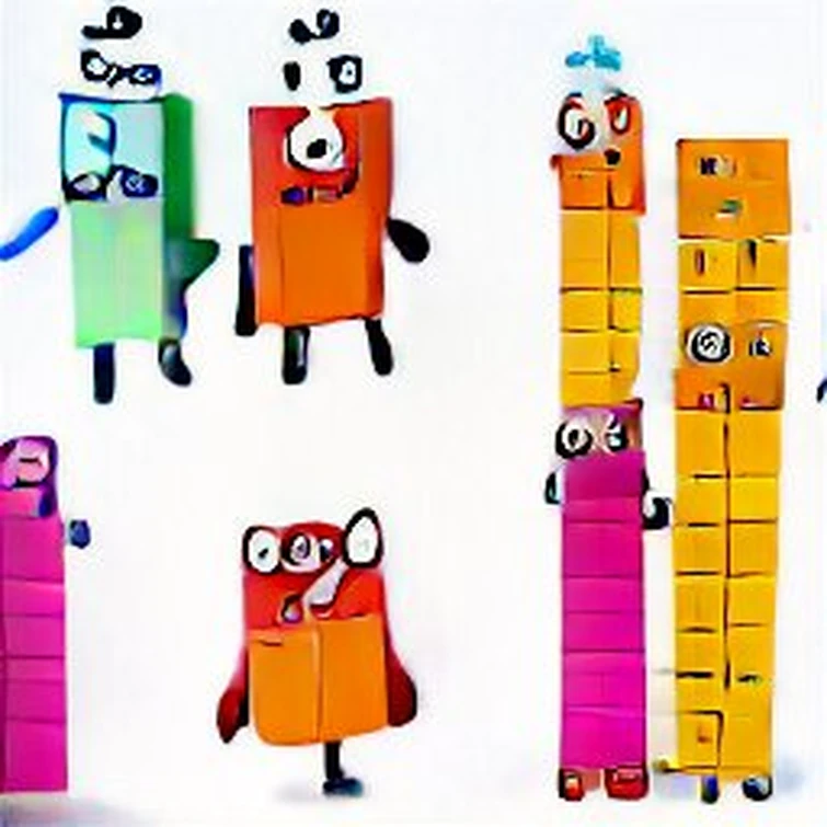 More ai generated numberblocks | Fandom