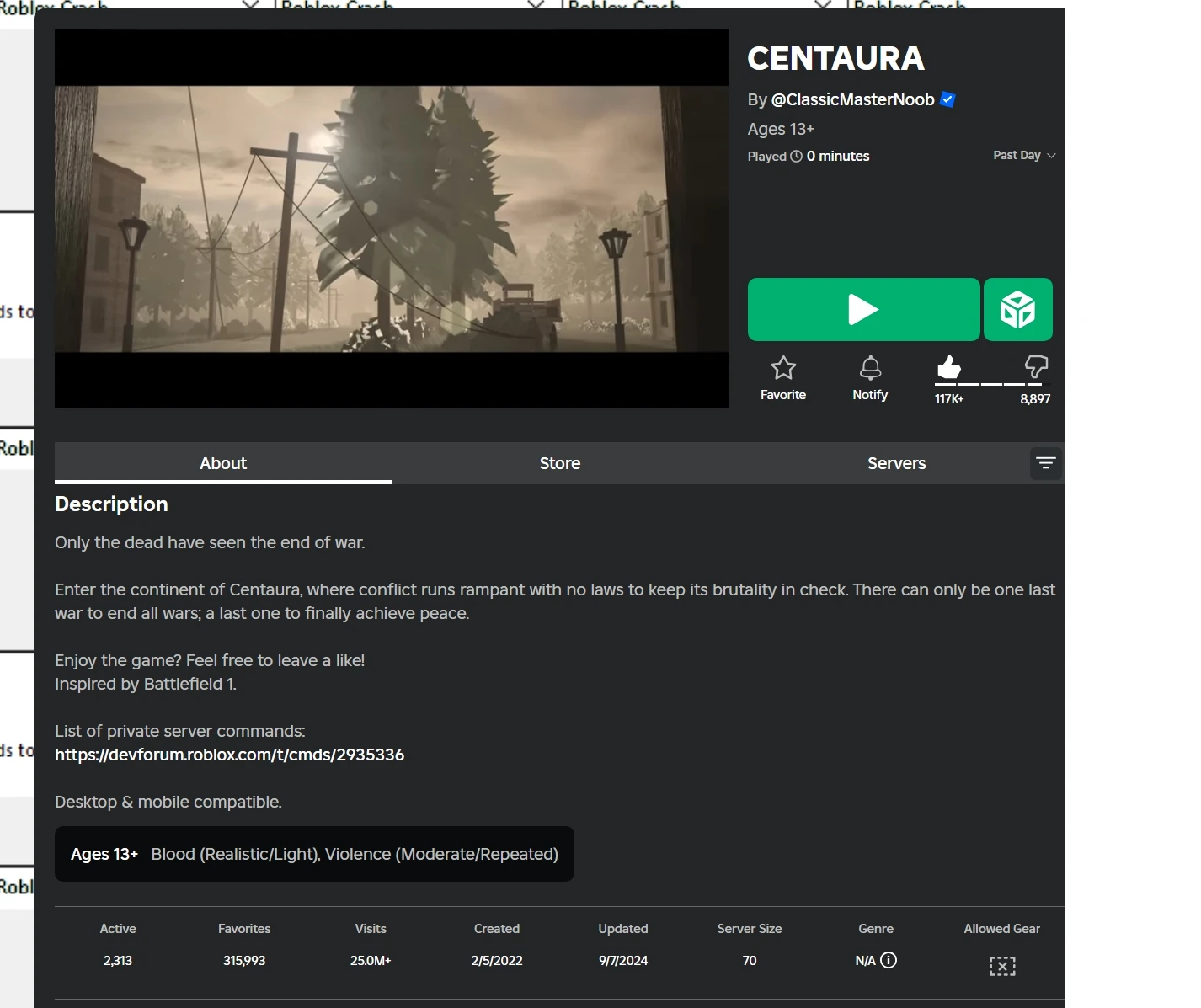 First time I've seen Centaura with 2k or more players. | Fandom
