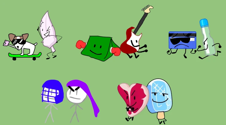 BFDI Mini final 2 (s1-s5) if the viewers didn't have their heads up ...