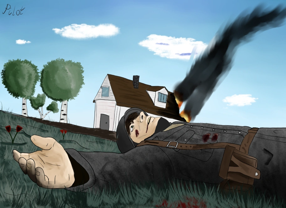 Take a look to the sky just before you die... its the last time you ...