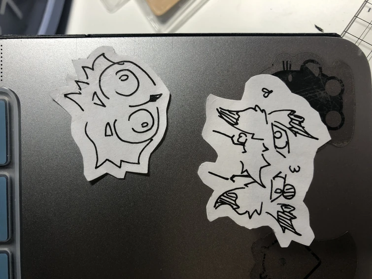 lil hh and hb stickers for my laptop | Fandom