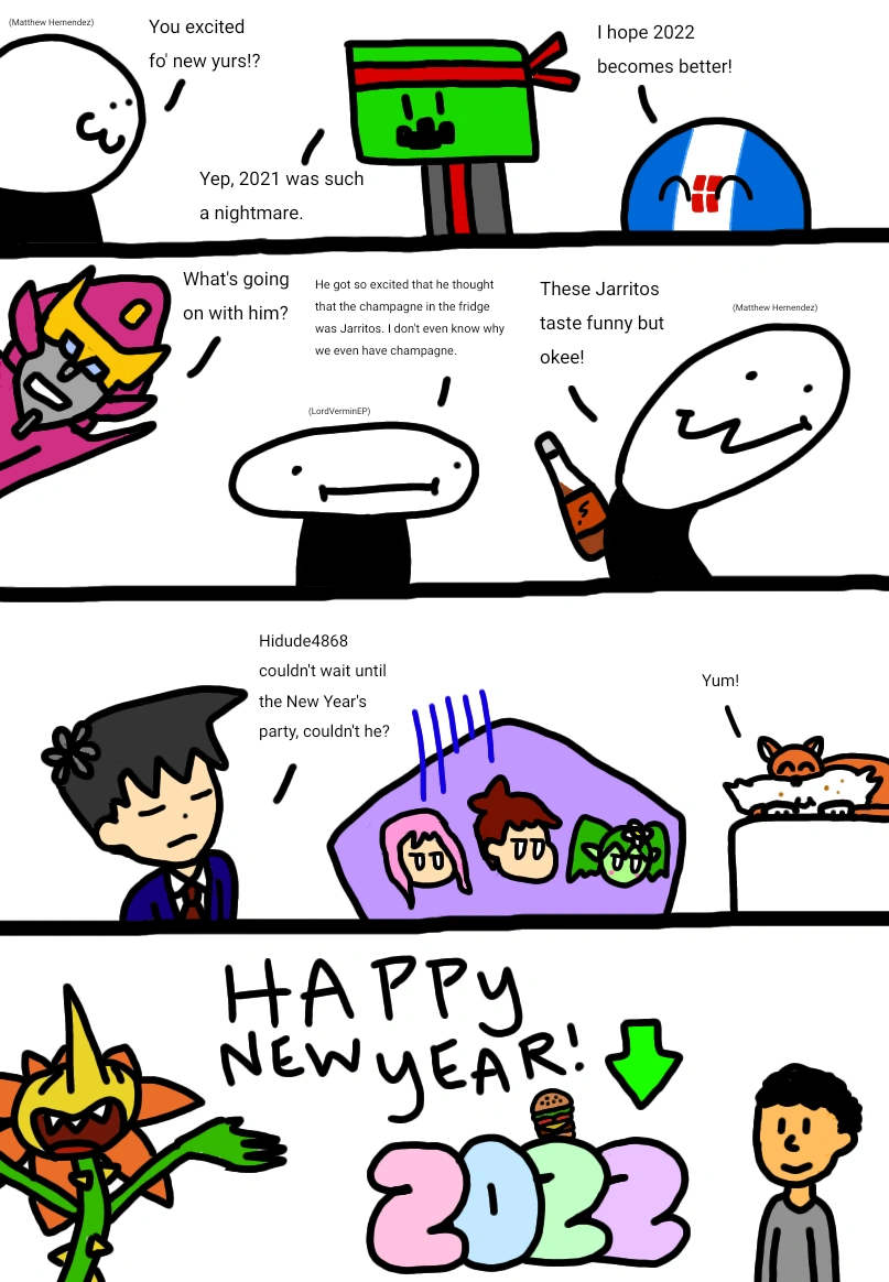 SML Wiki New Year's Comic | Fandom