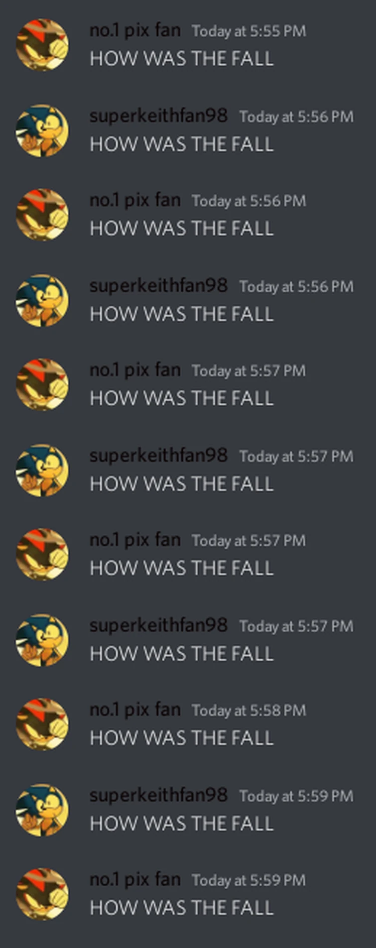 how was the fall | Fandom
