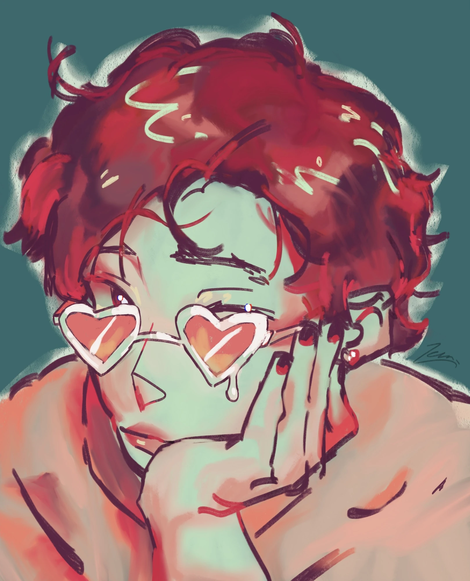 i drawed georgenotfound with cool and awesome palette | Fandom