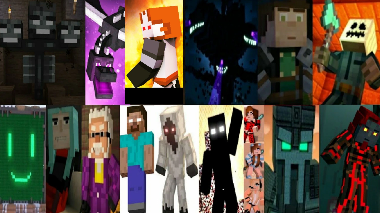 Death of my Favorite Minecraft Villains (Feat. Parody Villains) | Fandom