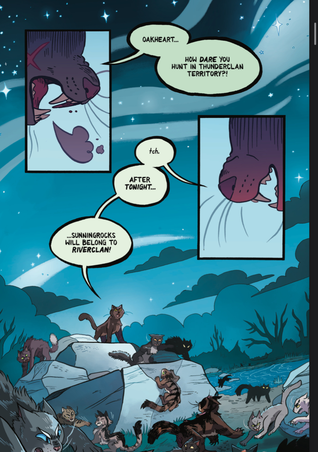 More Warrior Cat Graphic Novel Official Sneakpeaks 😨 Fandom