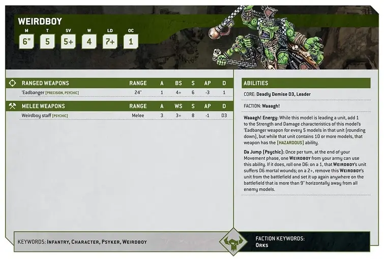 10th Edition Datasheet Questions | Fandom